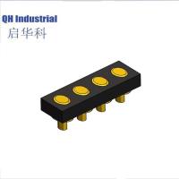 China Spring Loaded Pogo Pin Connector High Current 10A SMT Gold Plated Custom OEM ODM for sale