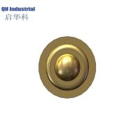 China Custom Brass Spring Loaded Pogo Pin Connector 1.4mm to 20mm Male Pin Terminal 5A 12V for sale