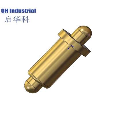 China Custom Brass Spring Loaded Pogo Pin Connector 1.4mm to 20mm Male Pin Terminal 5A 12V for sale