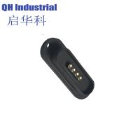China 4 Pin Magnetic Pogo Pin Connector 2A Spring Loaded Waterproof DC Power Charging Connector for sale
