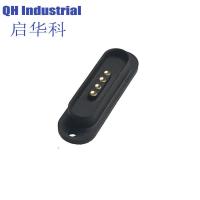 China 4 Pin Magnetic Pogo Pin Connector 2A Spring Loaded Waterproof DC Power Charging Connector for sale