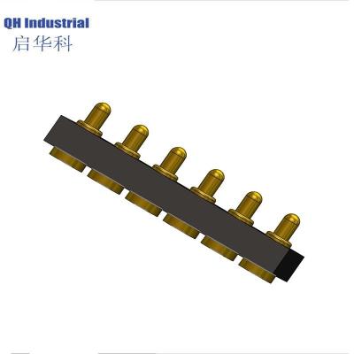 China CE UL Certified 2.54mm Pitch SMT Pogo Pin Connector 2.5mm Height Male Female Header for sale