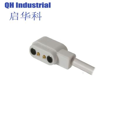 China Custom 2-5 Pin Magnetic Pogo Pin Charging Cable for Smart Watch USB 1A-3A 12V for sale