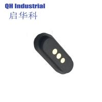 China Gold Plated 12V 1A 5V 2A 3-7 Pin Magnetic Pogo Pin Connector Male Female Data Transmission for sale