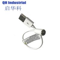 China 2Pin Magnetic Pogo Pin Connector 3A 12V Waterproof Charging Cable for Smartwatch LED Strip for sale