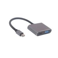 China Mini DP to HDMI VGA Converter 1080p DisplayPort Adapter for MacBook Air Pro Laptop Desktop for sale