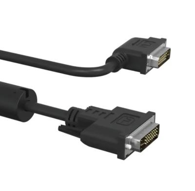 China DVI-D 24+5 Pin Gold-Plated Braided DVI Cable 1.5m 3m 5m 10m for Monitor HDTV for sale