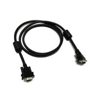 China 15ft Straight Through DB15 Serial Cable Male to Male 15 Pin Computer Port Cord for Data Communication for sale