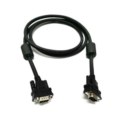 China 15ft Straight Through DB15 Serial Cable Male to Male 15 Pin Computer Port Cord for Data Communication for sale