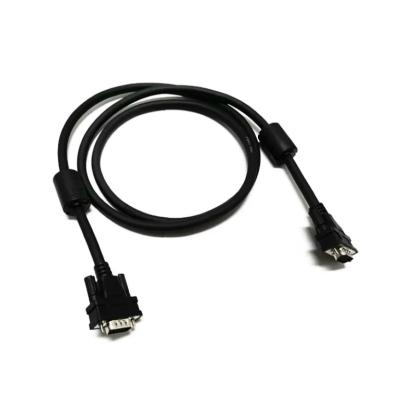 China Custom D-SUB DB15 VGA Cable 15 Pin Male to Male Straight RS232 for Industrial Machines for sale