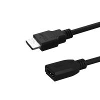 China HDMI Male to Female Adapter Cable 20cm 30cm 4K 60Hz HDR 18Gbps for Camera Laptop for sale