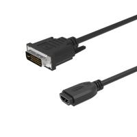 China Gold Plated HDMI to DVI 24+1 Pin Male to Female Cable 1080P for Computer Projector for sale