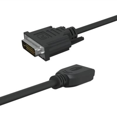 China Gold Plated HDMI to DVI 24+1 Pin Male to Female Cable 1080P for Computer Projector for sale