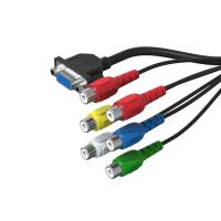 China Customized High Speed HDMI to DB AV Cable 6 RCA Audio Video Cord for TV Game Console Computer for sale