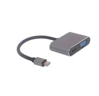China Mini DP to HDMI VGA Converter Cable 4K Resolution Adapter for Monitor HDTV Projector for sale