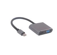 China HDMI VGA to Mini DP Converter Cable 1080P Male to Female Adapter for PC Laptop HDTV for sale