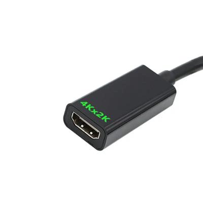 China HDMI Female to Mini DP Displayport Male Cable 4Kx2K Converter Connector for Digital Cameras HD TV for sale
