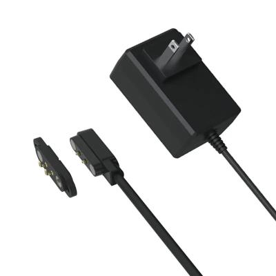 China 2 Pin Magnetic Pogo Pin Connector 2.8mm Fast Charging Cable for Smart Watch Wearable 1A 12V for sale