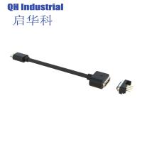 China 4 Pin Magnetic Pogo Pin Connector 12V 3A Male Female Charging Cable for Smart Watch for sale