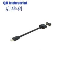 China 4 Pin Magnetic Pogo Pin Connector 12V 3A Male Female Charging Cable for Smart Watch for sale