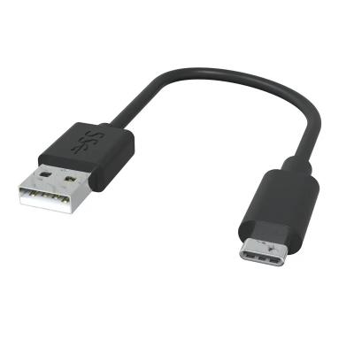 China USB Type C to USB A Male Charging Cable PVC Custom Length 3A 12V Data Transfer for sale