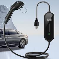 China GB/T Portable EV Charger 220V 16A-32A Adjustable Current Electric Vehicle Charging Gun with IP67 for sale