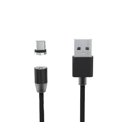 China Black Micro USB Data Cable Fast Charging 1A-3A 12V PVC Jacket Braid Shielding for Android Phone Camera for sale