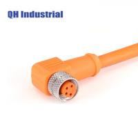 China M8 3 4 5 Pin Screw Clamp Plastic Field Assembly Connector Waterproof Circular Industrial Male Female Plugs for sale