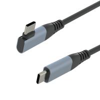China Aluminum Alloy USB-C Fast Charging Data Cable 240W PD 5A 1m 2m for Phone Smart Glasses Earphone for sale