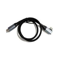 China Wholesale Nylon Braided USB C to 90 Degree Right Angle Type C PD 60W Fast Charging Cable for Phone 15 16 for sale