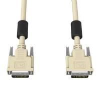 China Custom PVC Gold Plated DVI-D Dual Link Cable Male to Male 1080P 60Hz for Desktop Data Transfer for sale