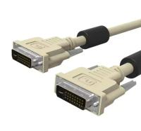 China Custom PVC Gold Plated DVI-D Dual Link Cable Male to Male 1080P 60Hz for Desktop Data Transfer for sale