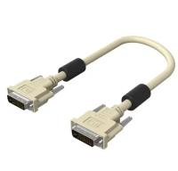 China Custom PVC Gold Plated DVI-D Dual Link Cable Male to Male 1080P 60Hz for Desktop Data Transfer for sale