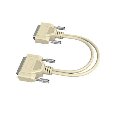 China DB25 Serial Data Cable Male to Male 25 Pin Copper Conductor Parallel Port Printer Cable for sale