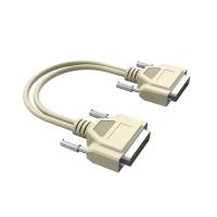 China DB9P D-Sub 15P DB25P Injection Molded Multicore Twisted Pair Shielded Wire Extension Cable DB25 TV Computer Desktop Cable for sale