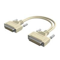 China DB9P D-Sub 15P DB25P Injection Molded Multicore Twisted Pair Shielded Wire Extension Cable DB25 TV Computer Desktop Cable for sale