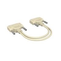 China DB9P D-Sub 15P DB25P Injection Molded Multicore Twisted Pair Shielded Wire Extension Cable DB25 TV Computer Desktop Cable for sale