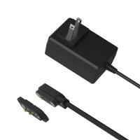 China Magnetic Pogo Pin Connector 2 Pin 12V 2A DC Power Adapter Wall Mount Charging Connector for sale