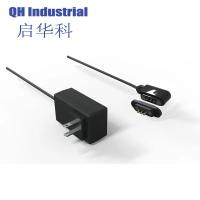 China 12V 3A Magnetic Pogo Pin Connector Power Adapter for Smart Watch GPS Tracker Charger for sale
