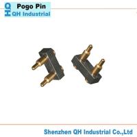 China 2Pin 2.54mm Pitch 4.5mm Length Pogo Pin Connector for sale