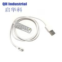 China 2Pin 2.84mm Pitch Magnetic Pogo Pin Connector 1A-3A 12V for Smart Home Applications for sale