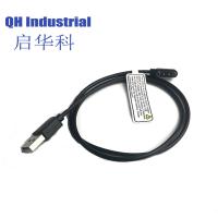 China 2Pin 4.0mm Pitch Waterproof Magnetic Pogo Pin Connector 1A-3A 12V Gold Plated for sale