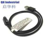 China 2Pin 10mm Pitch Spring Force PCB Connector magnetic pogo pin cable connector for sale