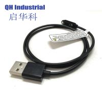 China 2Pin 10mm Pitch Spring Force PCB Connector magnetic pogo pin cable connector for sale
