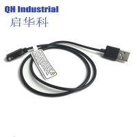 China 2Pin 10mm Pitch Spring Force PCB Connector magnetic pogo pin cable connector for sale