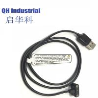 China 4 Pin 2.5mm Pitch T Shape Poka Yoke Magnetic Pogo Pin Connector 1A 12V for sale