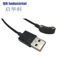 China 4 Pin Magnetic Pogo Pin Connector USB Charging Cable 12V 3A for Smart Devices for sale