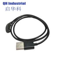 China 4 Pin Magnetic Pogo Pin Connector USB Charging Cable 12V 3A for Smart Devices for sale