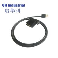 China 4Pin 6A Double Rows LED Strip LCD OLED Smat Home Application Device Magnetic USB Cable Charging Power Connector for sale