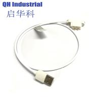 China 4Pin 6A Double Rows LED Strip LCD OLED Smat Home Application Device Magnetic USB Cable Charging Power Connector for sale